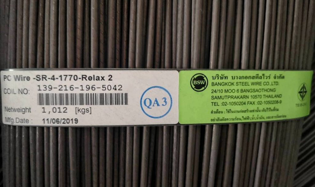 PC Wire 2 - BANGKOK STEEL WIRE CO.,LTD.